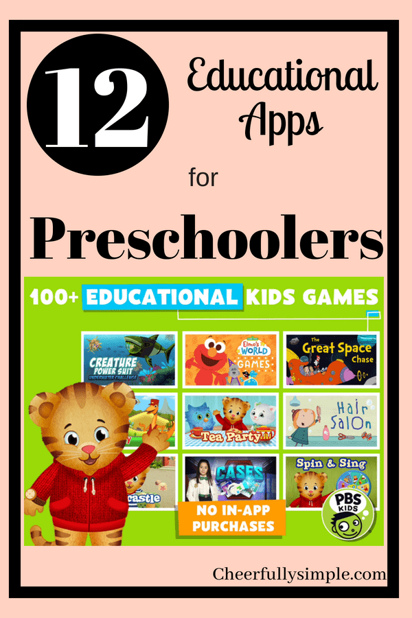 12 Educational Apps for Preschoolers 2026 - Cheerfully Simple