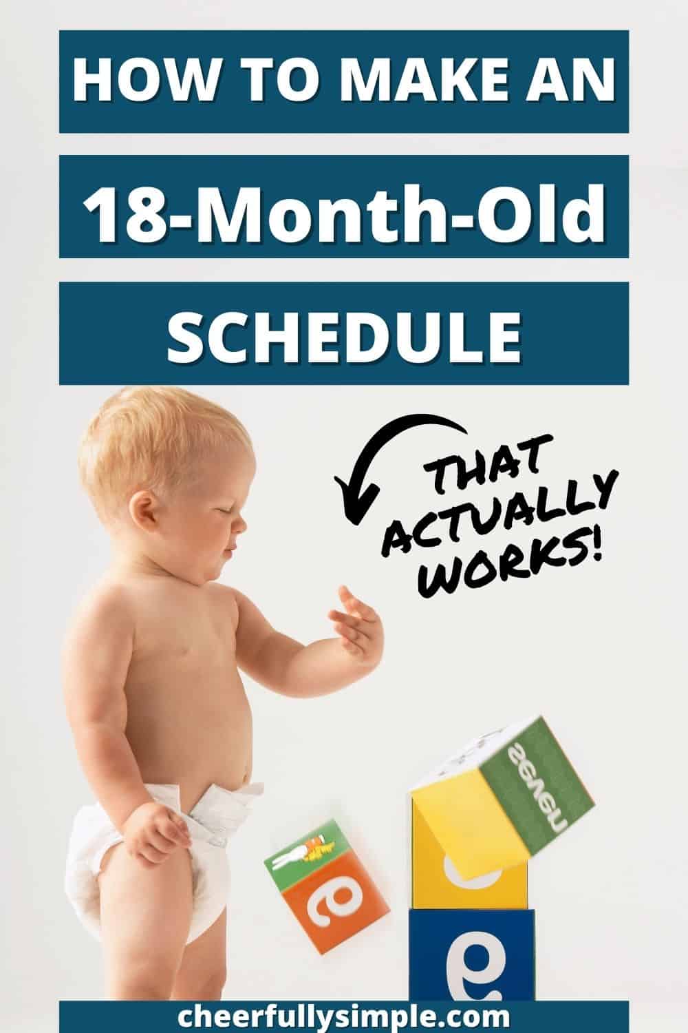 How to Create an 18-Month-Old Schedule 2025 - Cheerfully Simple