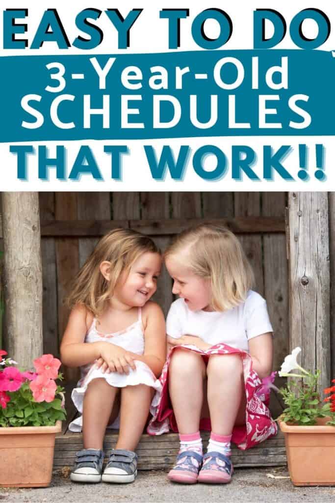 How to Create a Simple Schedule for a 3-Year-Old! 2025 - Cheerfully Simple