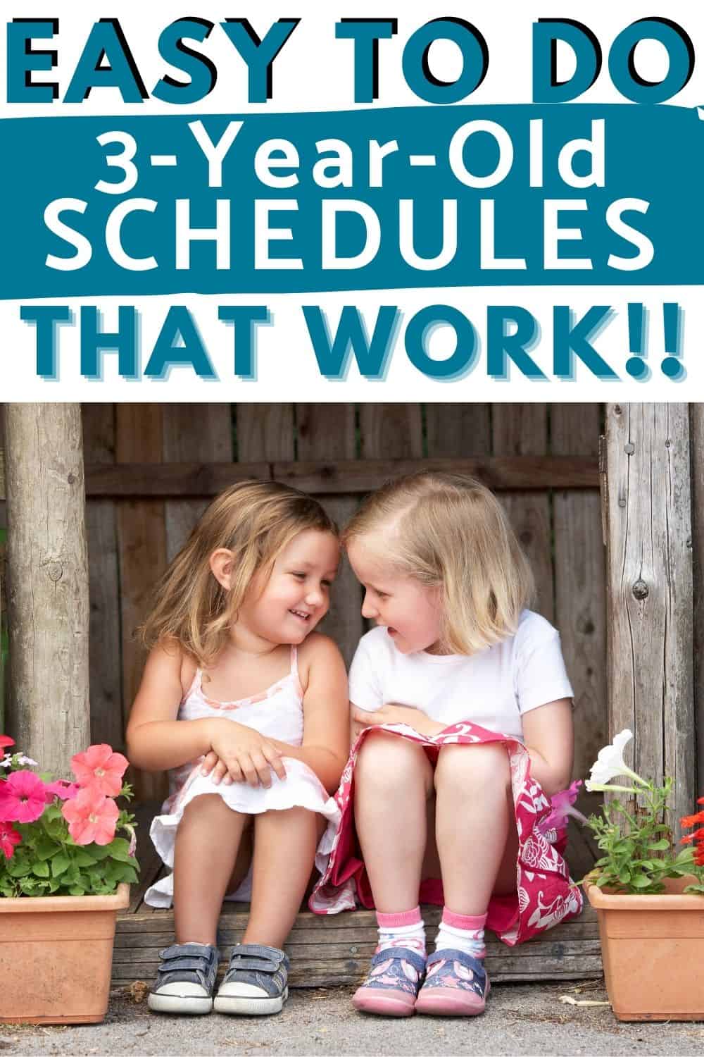 How to Create a Simple Schedule for a 3-Year-Old! 2025 - Cheerfully Simple