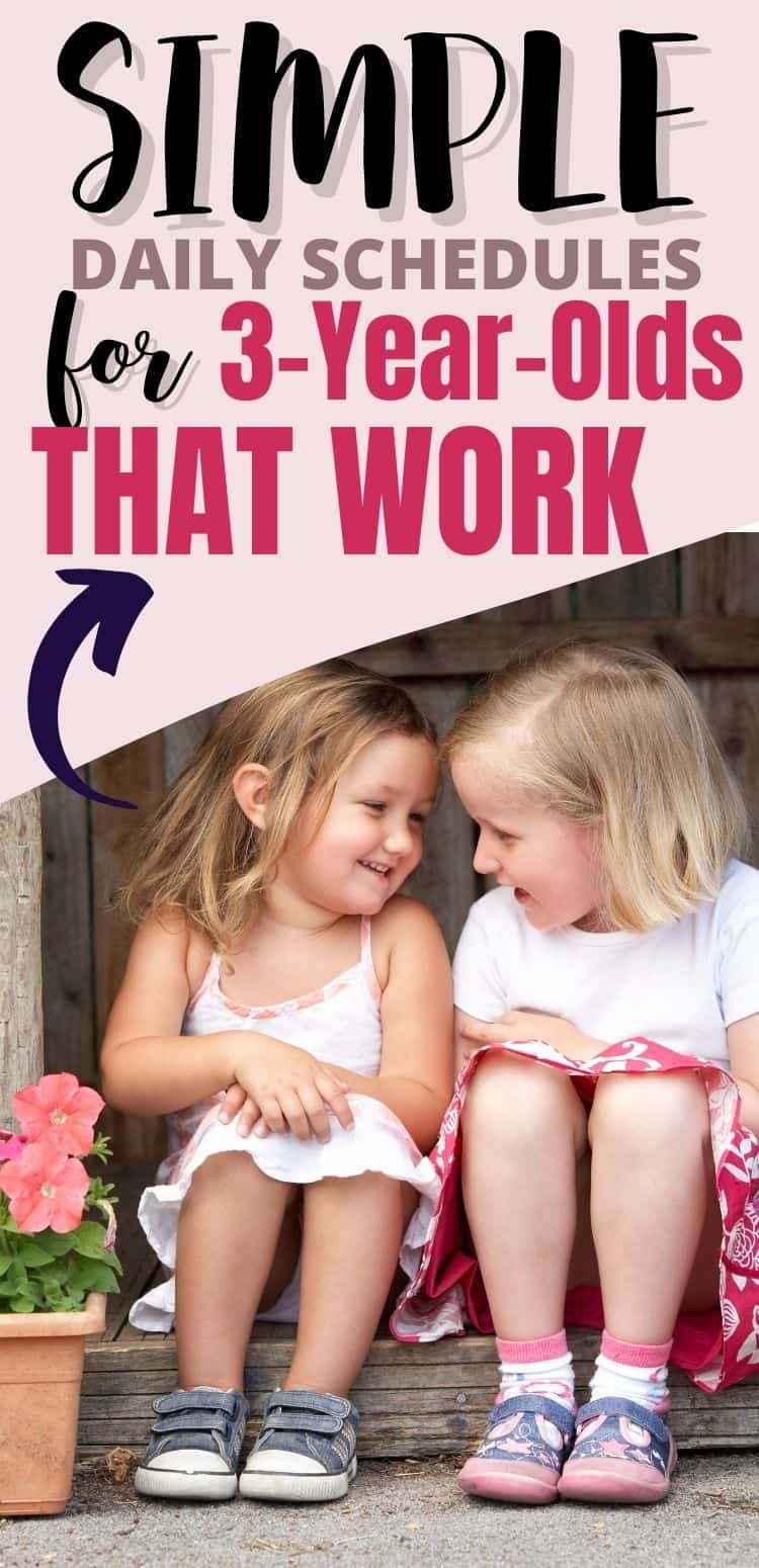 How to Create a Simple Schedule for a 3-Year-Old! 2025 - Cheerfully Simple