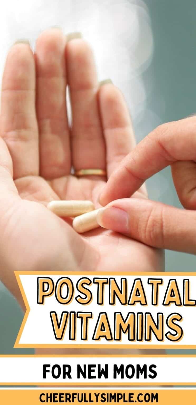 Best Postnatal Vitamins for Breastfeeding Moms 2026 - Cheerfully Simple