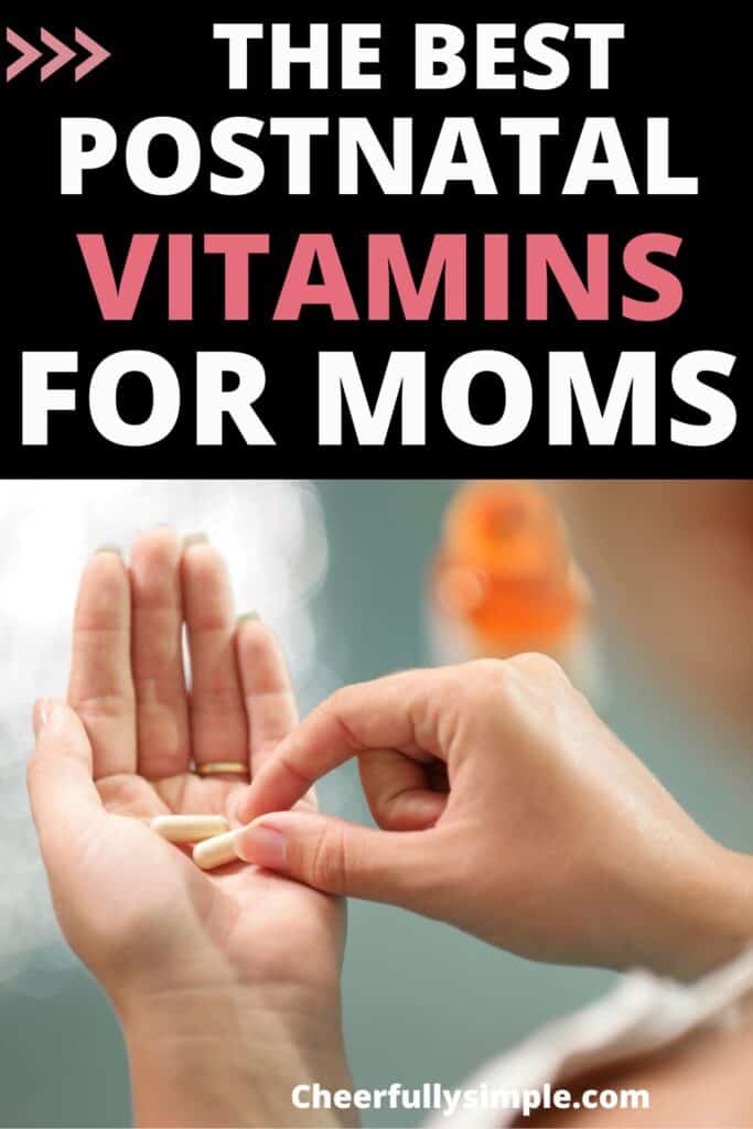 Best Postnatal Vitamins for Breastfeeding Moms 2026 - Cheerfully Simple