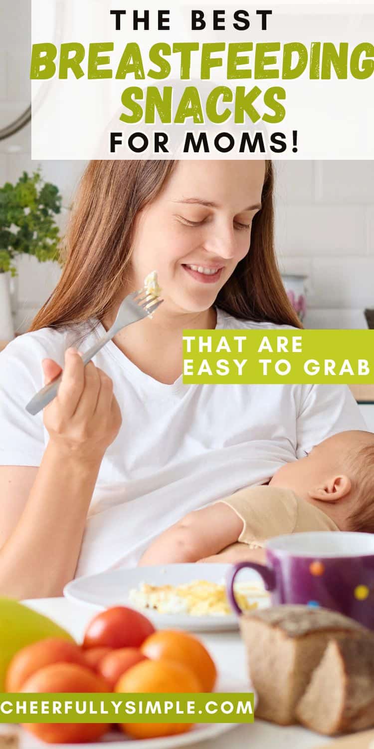 The 25 Best Snacks for Breastfeeding Moms 2025 - Cheerfully Simple