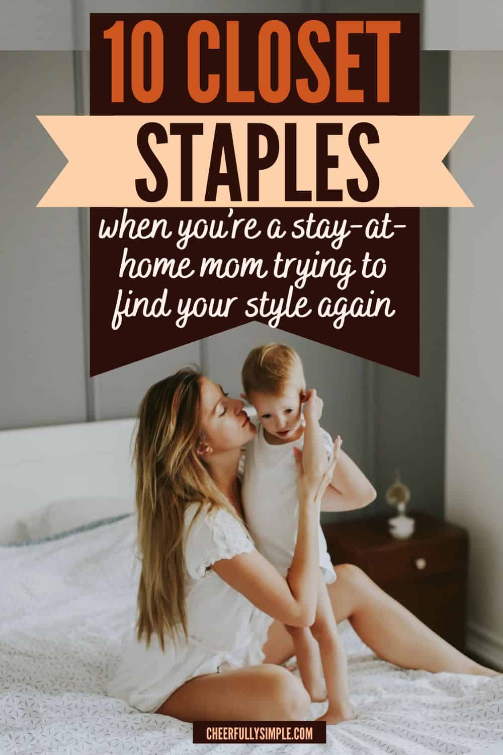 What to Wear as a Stay at Home Mom 2026 - Cheerfully Simple